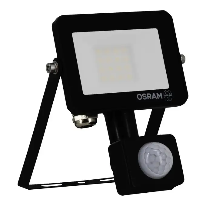 OSRAM FL reflektor LUX senzor 10W 3000K IP65 crni