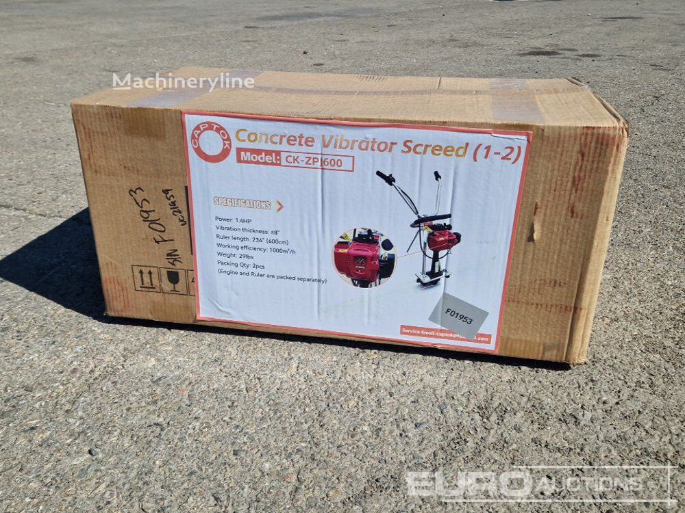 Prodaje se Captok CK-ZPJ600 mini bager na aukciji