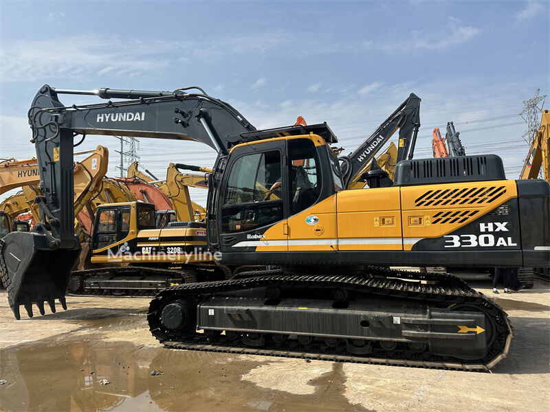 Hyundai HX330AL bager guseničar