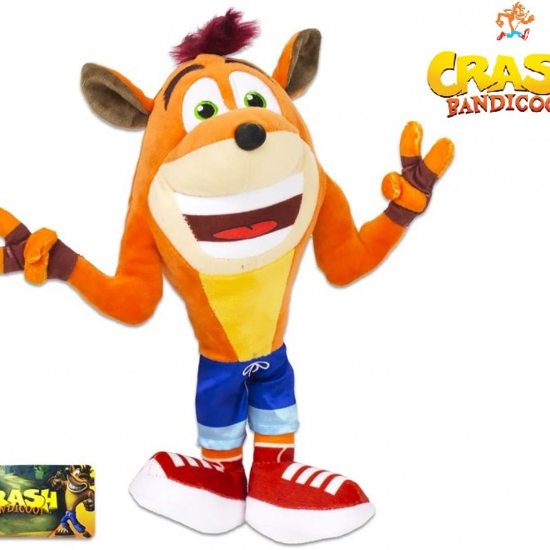 Plišana igračka Crash Bandicoot, 30cm