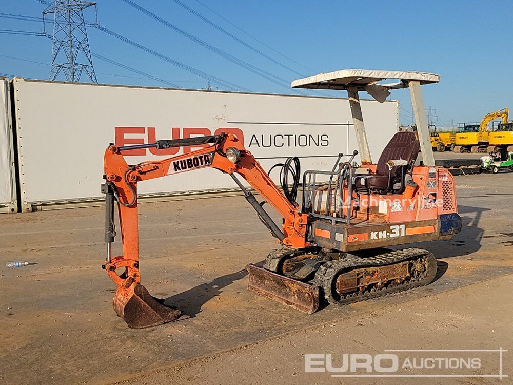 Prodaje se Kubota KH31 mini bager na aukciji