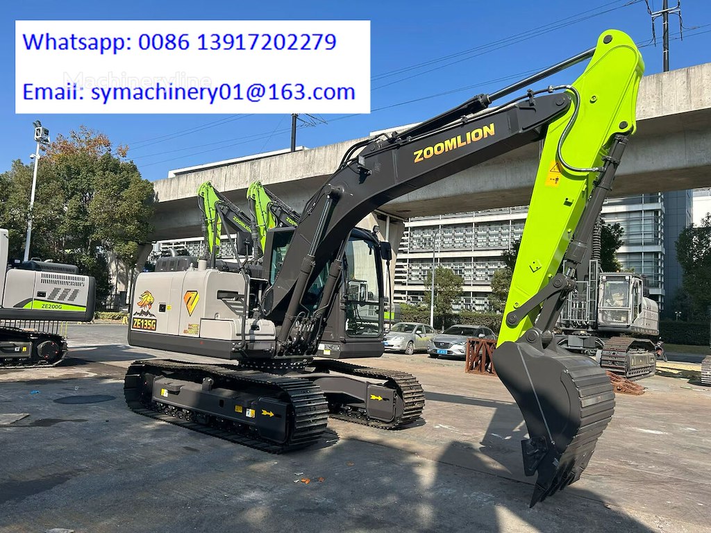 Novi Zoomlion ZE135G bager guseničar