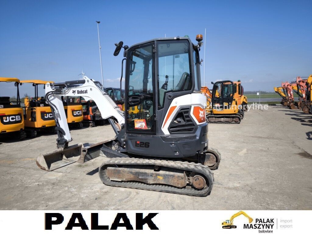 Bobcat Mini koparka E 26 , 2022 rok mini bager