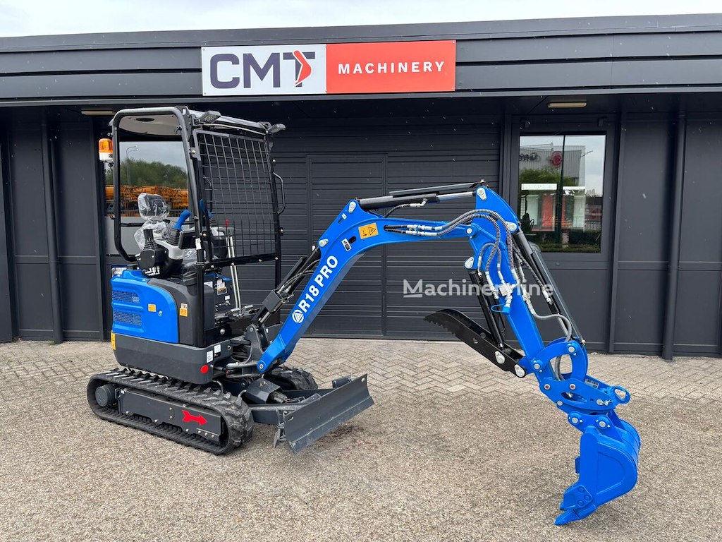 Novi Rippa R18 Pro Kubota mini bager
