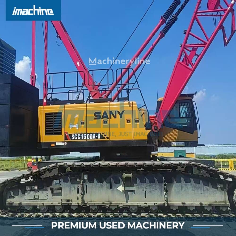 Sany 2022 SCC1500 Crawler Crane - 150 Ton Capacity - 67m Main Boom kran guseničar