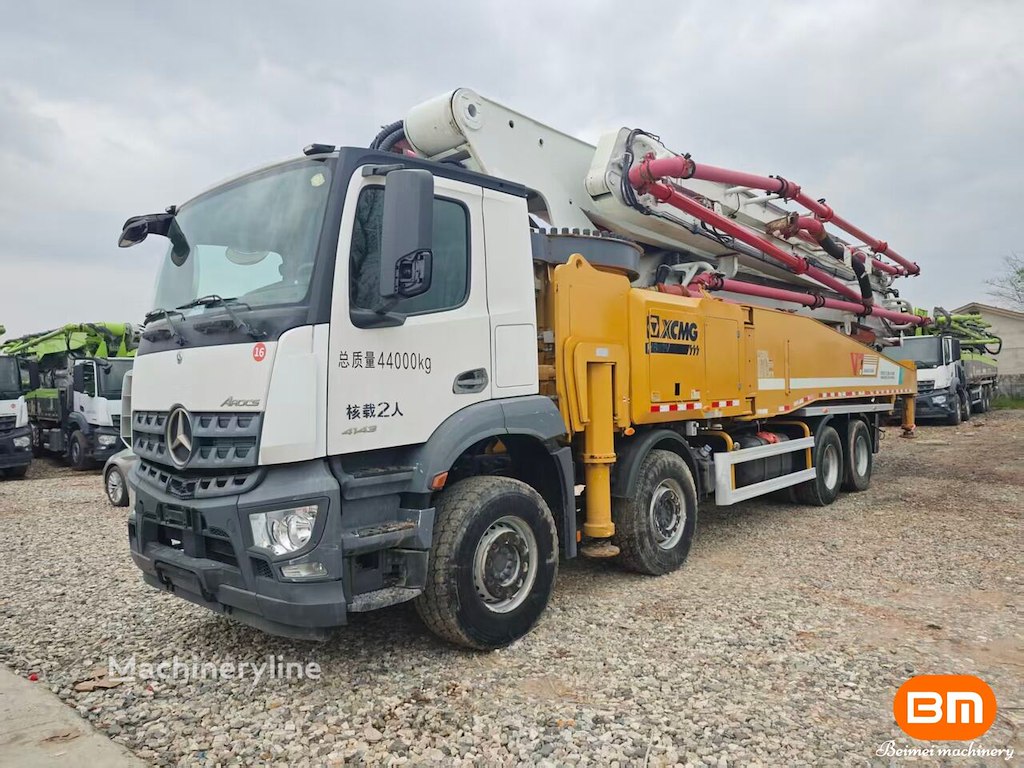 XCMG XZS5440THB 2021 62m na šasiji Mercedes-Benz Arocs 4143 pumpa za beton