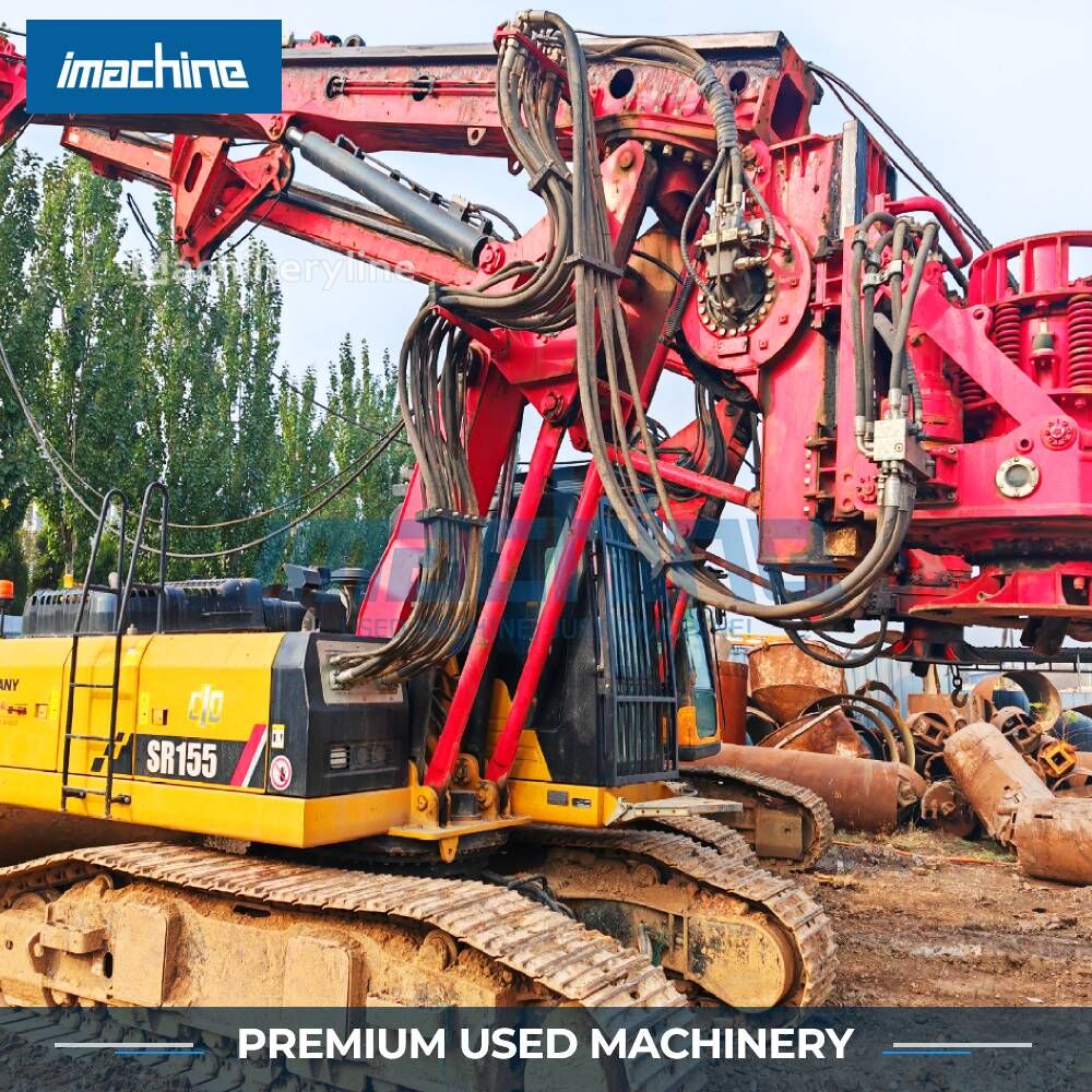 Sany 2019 SR155 Piling Rig with Friction Kelly Bar 377-5*12 - Efficie bušaće postrojenje