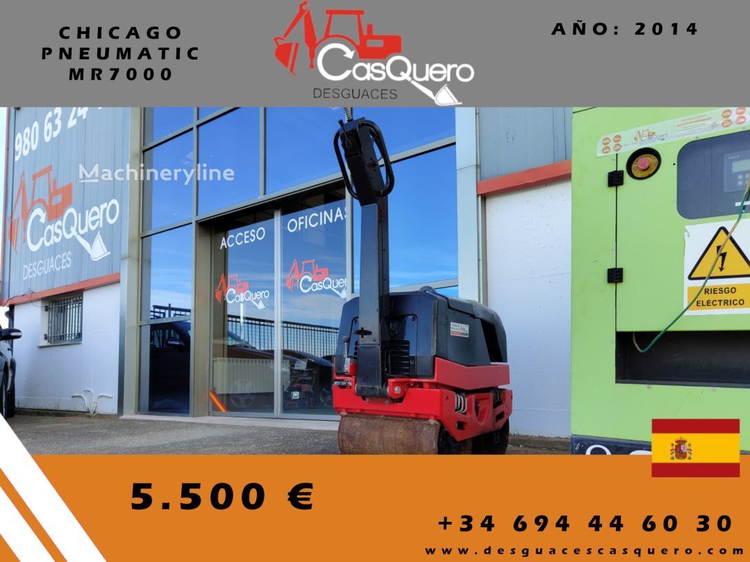 Chicago Pneumatic mali valjak po rezervnim delovima