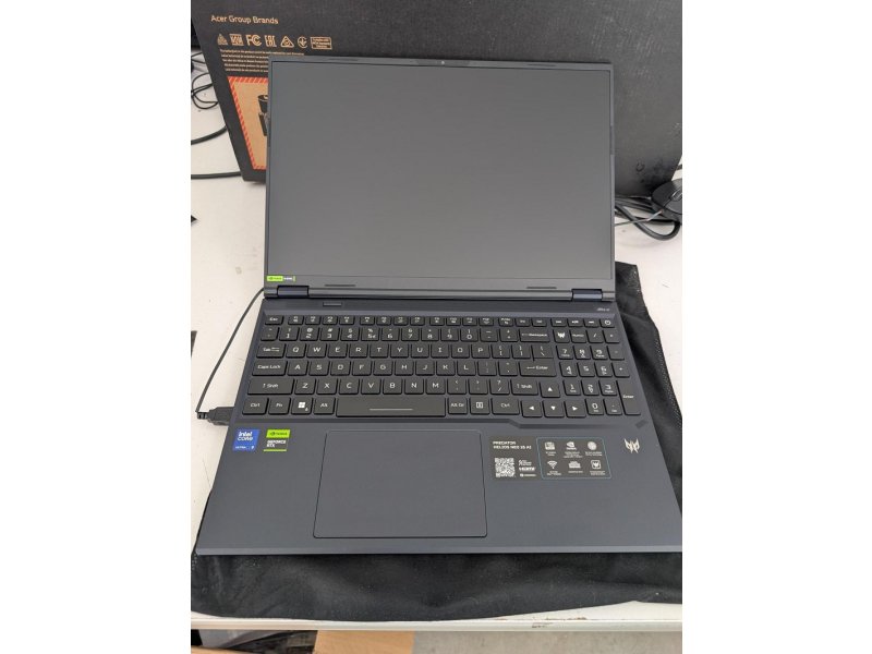 ACER PREDATOR HELIOS NEO 16 AI (BLACK) WQXGA IPS 240HZ, U9 275HX, 32GB, 1+1TB SSD, RTX 5070TI 12GB (NH.QX4EX.00C) OUTLET