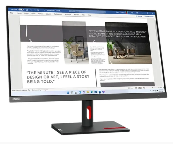MONITOR 27′ LENOVO S27I-30 63DFKAT4EU IPS 1920×1080/100HZ/4MS/2XHDMI/VGA