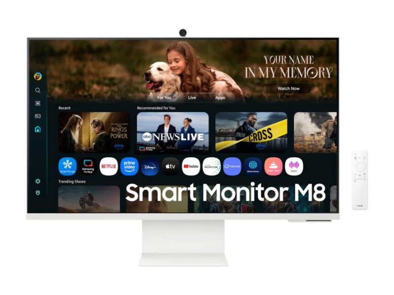 SAMSUNG LS32FM801UUXDU AI SMART MONITOR M8 M80F 4K