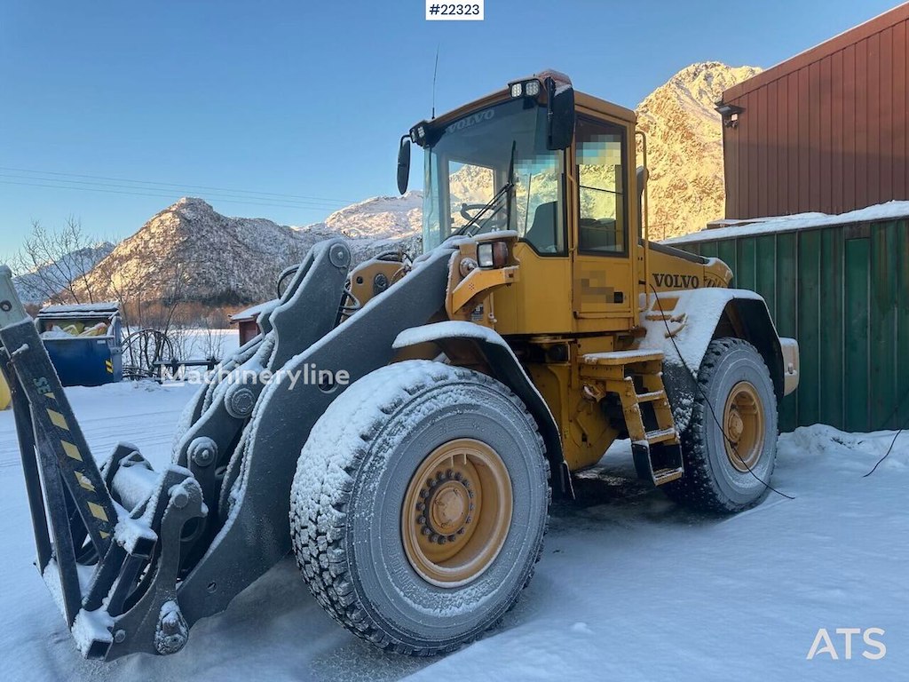 Volvo L90E hjullaster. Nylig sertifisert prednji utovarivač