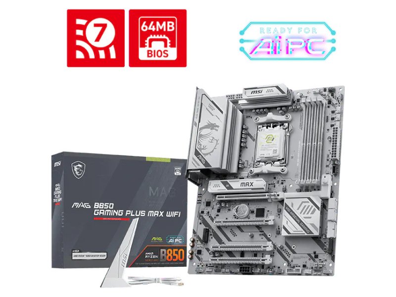 MSI MAG B850 GAMING PLUS MAX WIFI