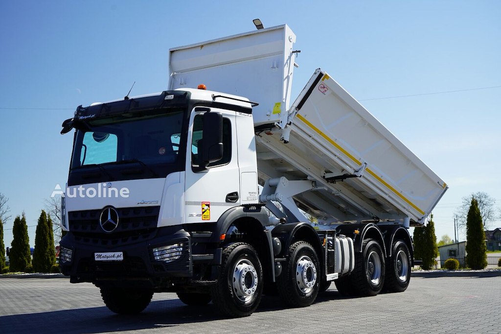 Mercedes-Benz AROCS 3243 / 8x4 / WYWROTKA DWUSTRONNA 6.1 M / HYDROBURTA / BORD kiper