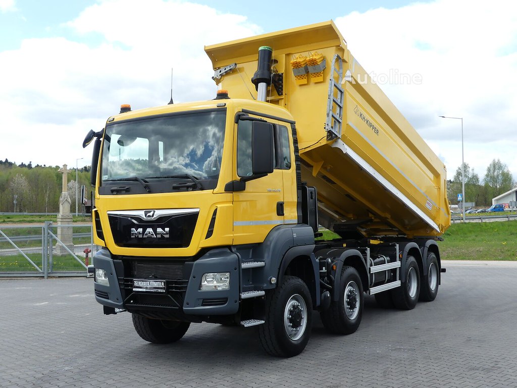 MAN TGS 41.470 / 8x8 / WYWROTKA KH-KIPPER / MANUAL / EURO 6 / kiper