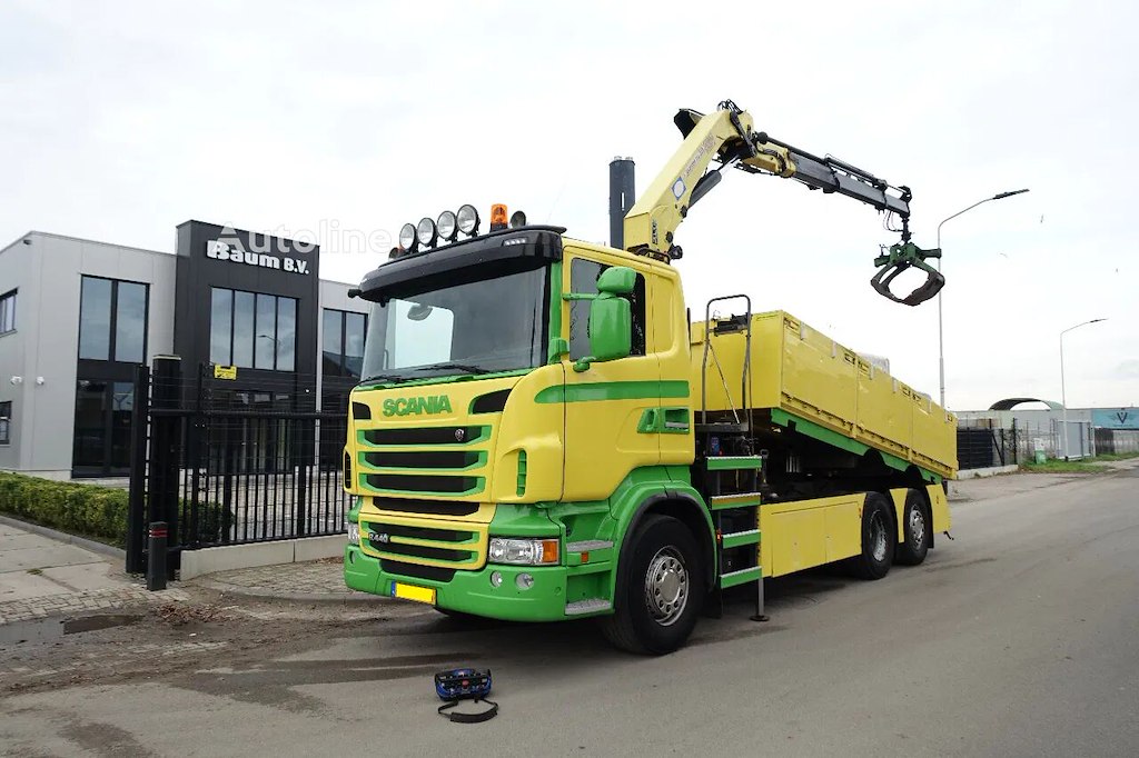 Scania R 440 6X2 KIPPER / EURO 6 / HMF 2020 K3 KRAAN / 20 TM KRAAN / RE kiper