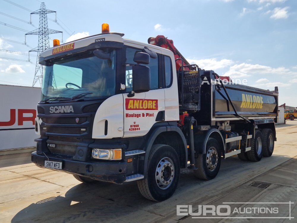 Prodaje se Scania P410 kiper na aukciji