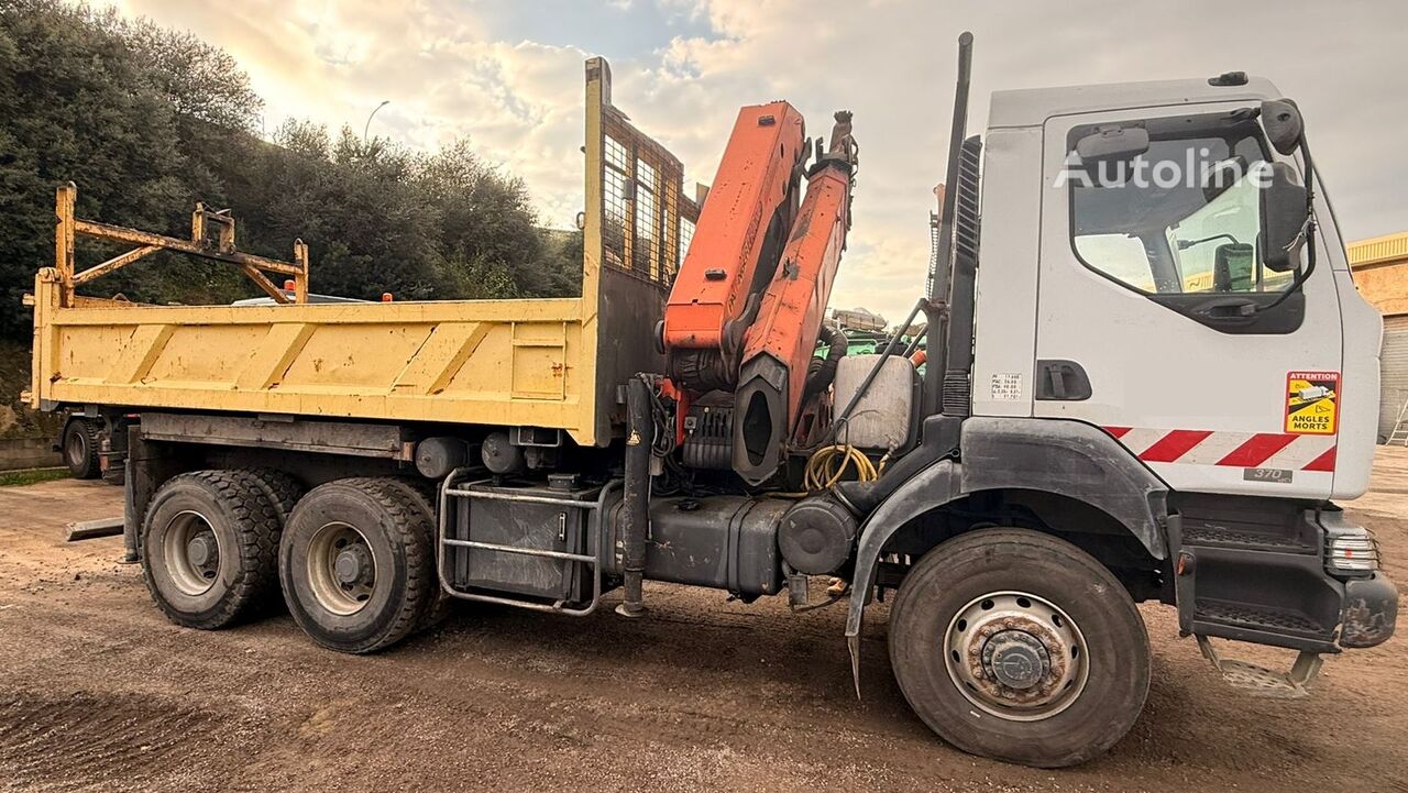 Renault KERAX 370 DCI 6x6 kiper