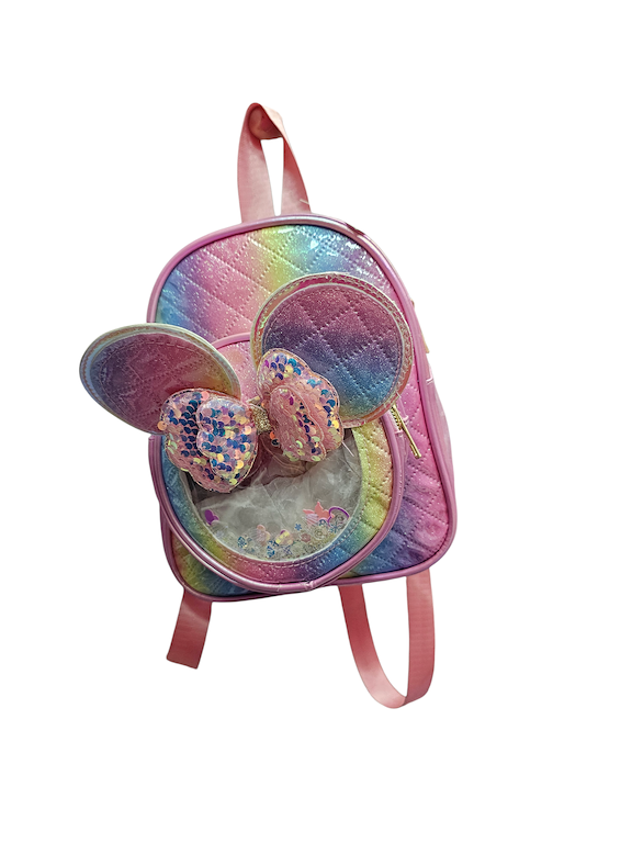 DEČIJI RANAC MINNIE – RAINBOW + ŠLJOKICE   ✨  LIN-897