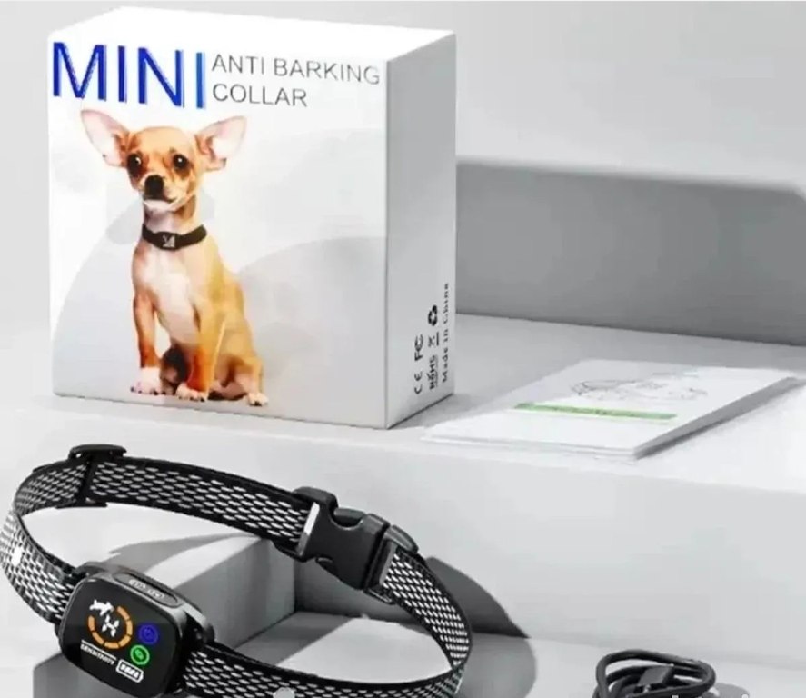 MINI OGRLICA PROTIV LAJANJA ZA MALE PSE | LCD | VODOOTPORNA | PUNJIVA – Kontrolor nekontrolisanog lajanja