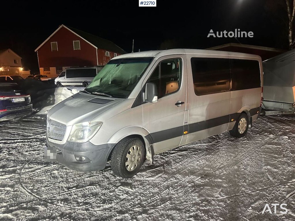 Mercedes-Benz Sprinter minibuss 9 seter m/ rampe og godkjent til rullestol putnički minibus
