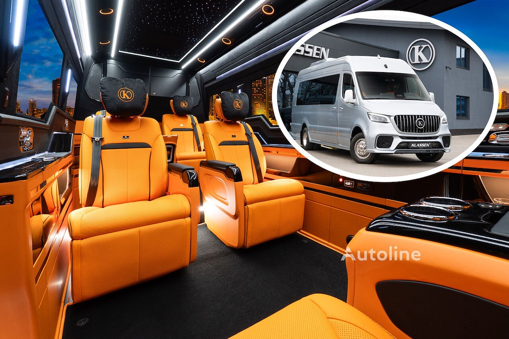 Novi Mercedes-Benz Sprinter 519 - VIP Jetvan by KLASSEN - 2027 putnički minibus