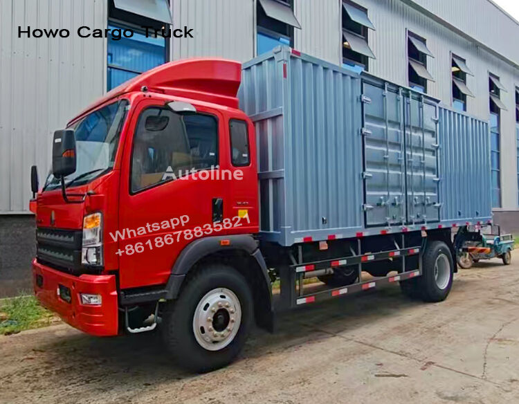 Novi Sinotruk Howo Sinotruk Cargo Truck Howo 4x2 6 Wheeler kamion furgon