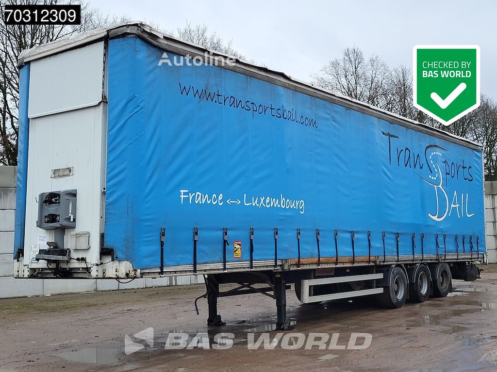 Fruehauf Lifting Axle Sliding Roof poluprikolica sa kliznom ceradom