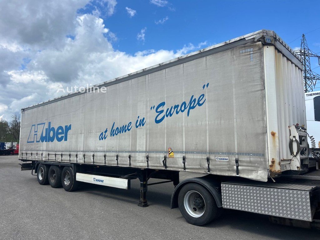 Krone SD Tautliner, Edscha-Verdeck, BPW-Achsen, Coil-Mulde poluprikolica sa kliznom ceradom