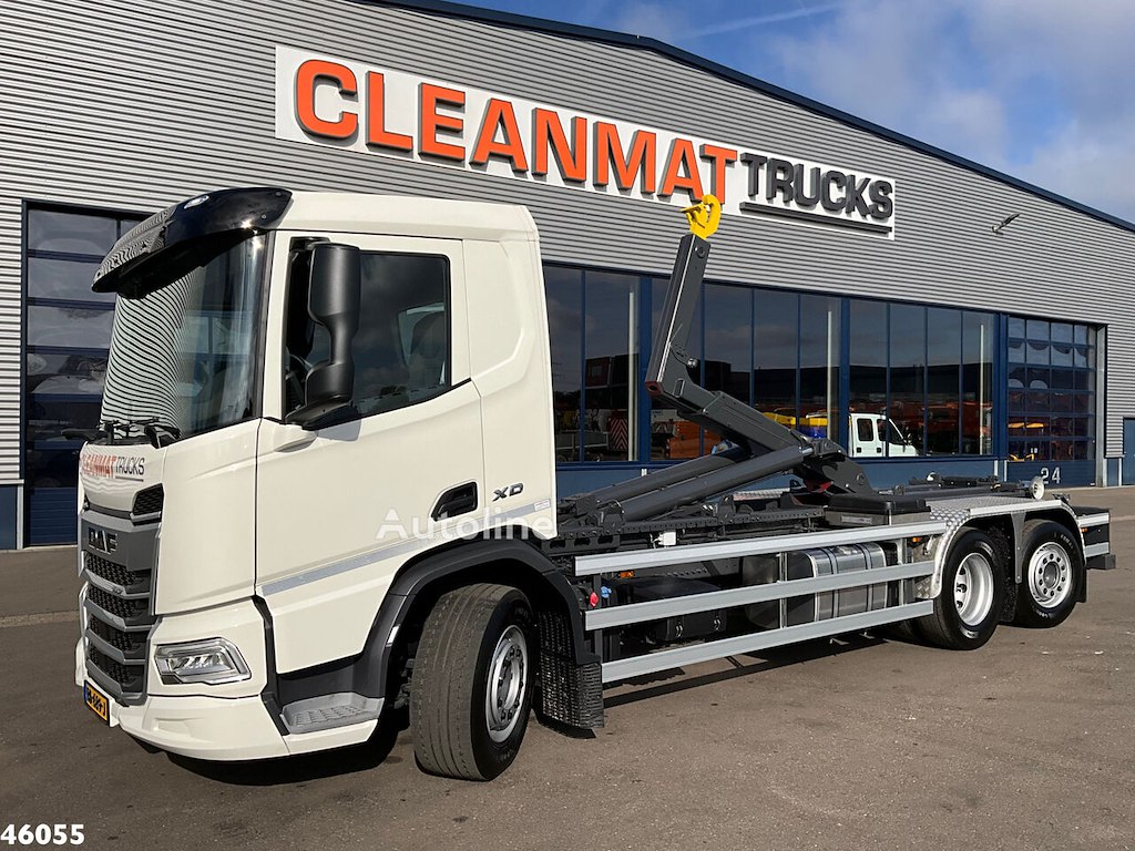 DAF FAN XD 450 Euro 6 Hyvalift 20 Ton haakarmsysteem kamion rol kiper