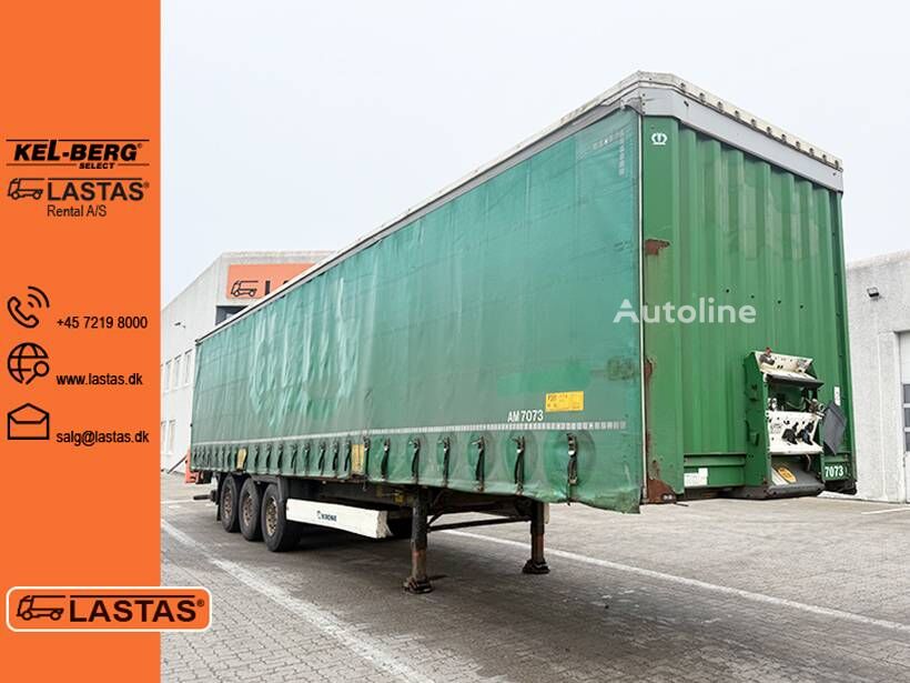 Krone Curtainsider / Planenauflieger LBW poluprikolica sa kliznom ceradom