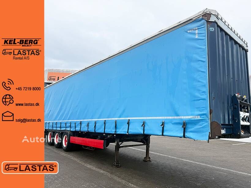 Krone Curtainsider / Planenauflieger LBW poluprikolica sa kliznom ceradom