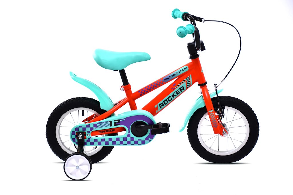 BICIKL ADRIA ROCKER 12"HT oranž-tirkiz