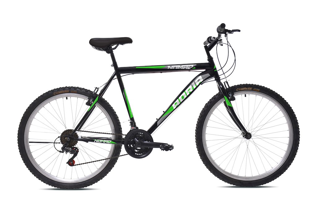 BICIKL ADRIA NOMAD MTB 26"/18HT crno-zeleno 21"