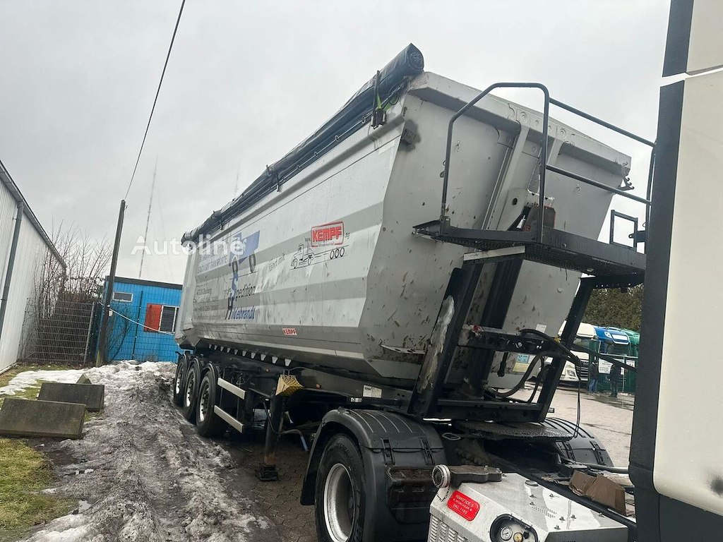Kempf SKM 35/3 Kipper/Mulde Stahl-Stahl 48 Kubik poluprikolica kipera