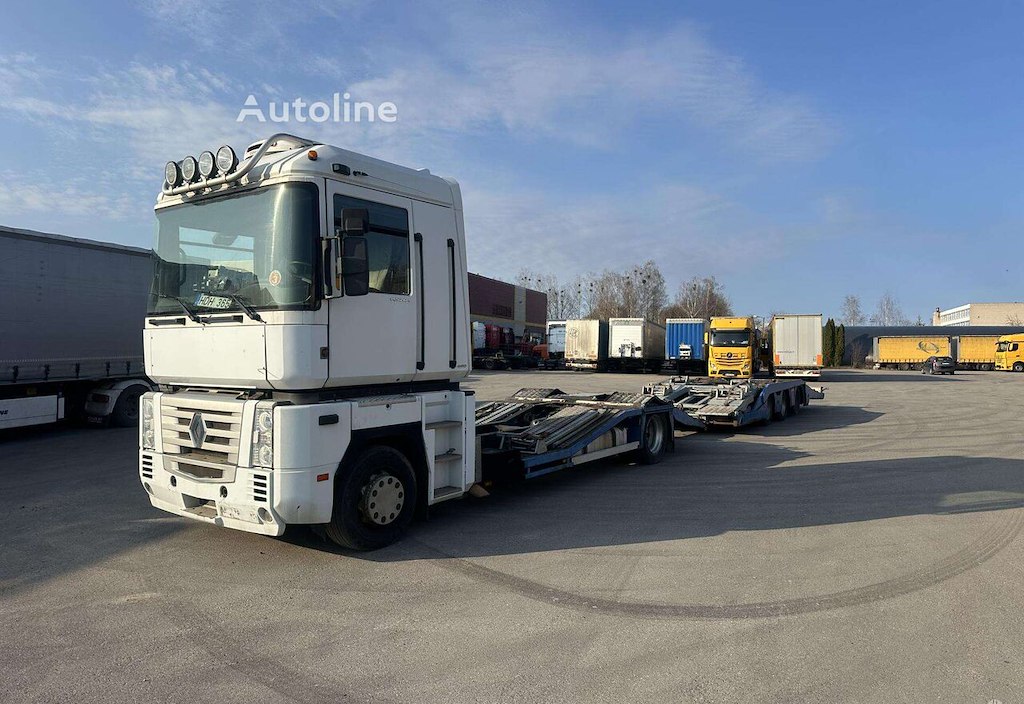 Renault Magnum 440 autotransporter + prikolica autotransportera