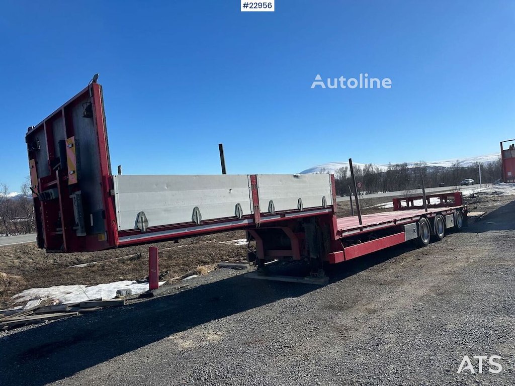 HRD Jumbosemitrailer 3 akslet poluprikolica sa niskom platformom