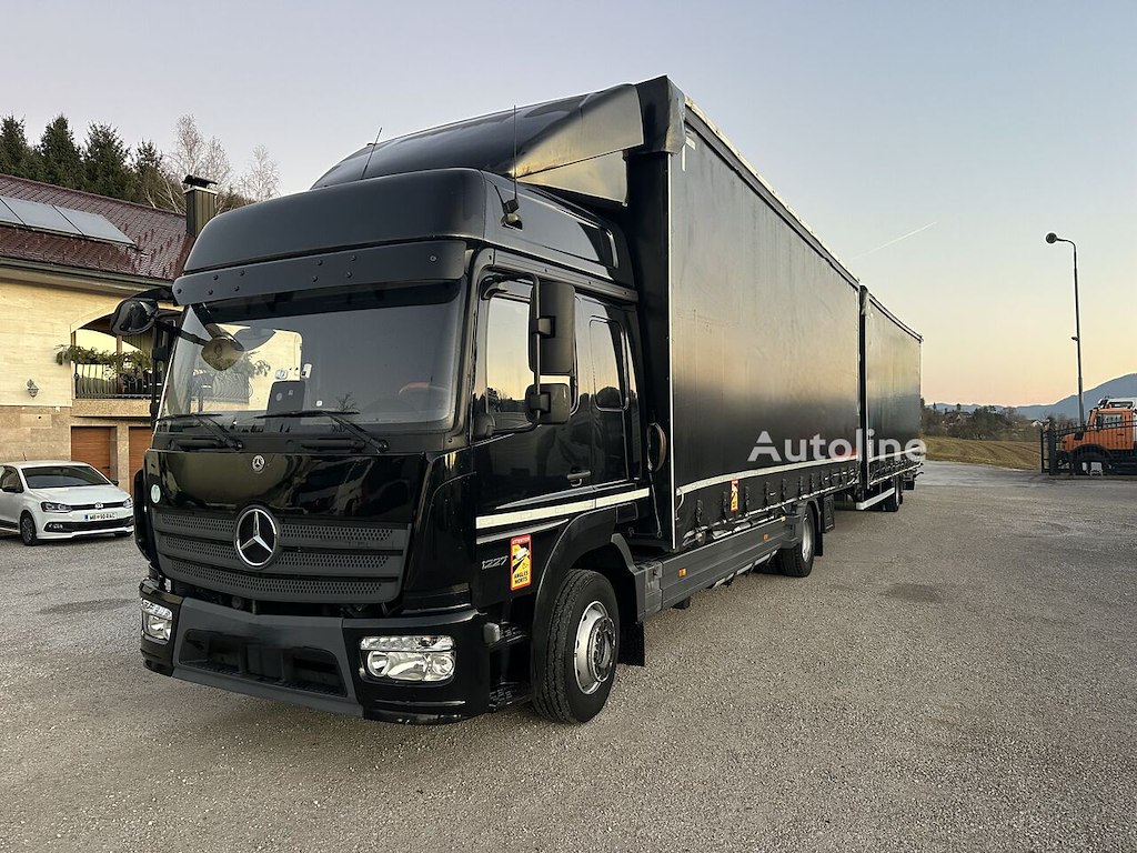 Mercedes-Benz ATEGO 1327 kamion s ceradom + prikolica sa ceradom