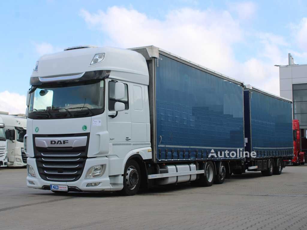 DAF XF 480, EURO 6, 6X2, INDEPENDENT AIR CONDITIONING, DRIVE-THROUGH kamion s ceradom