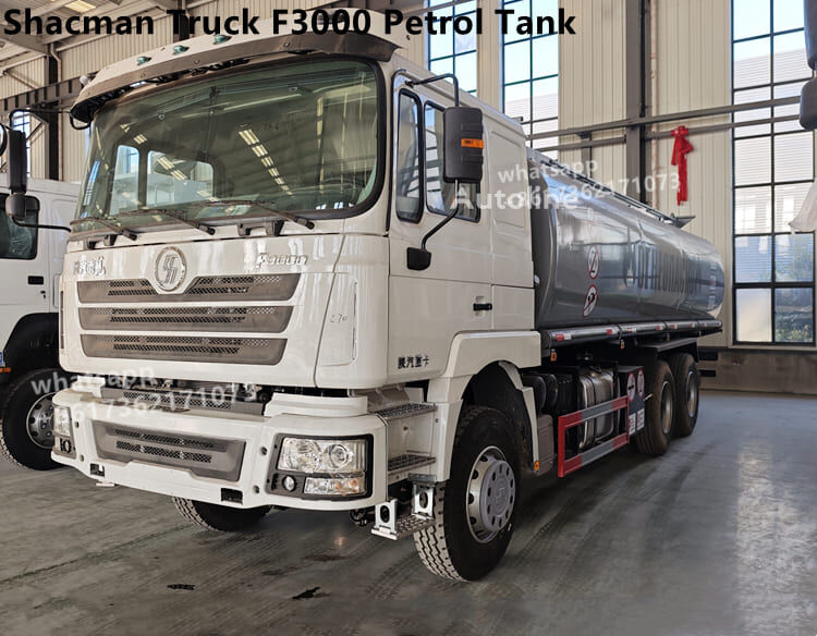 Shacman Shacman F3000 Petrol Tank Truck LHD/RHD 6x4 for Sale autocisterna za gorivo