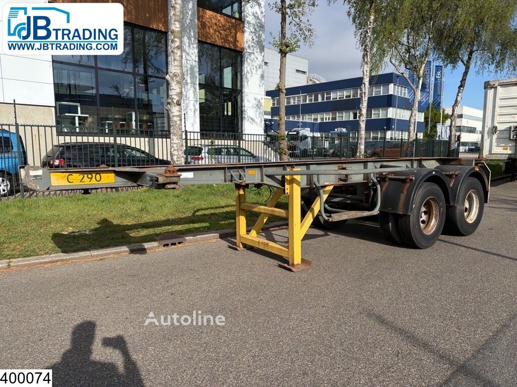 IWT Container 20 FT, Steel spring poluprikolica za prevoz kontejnera