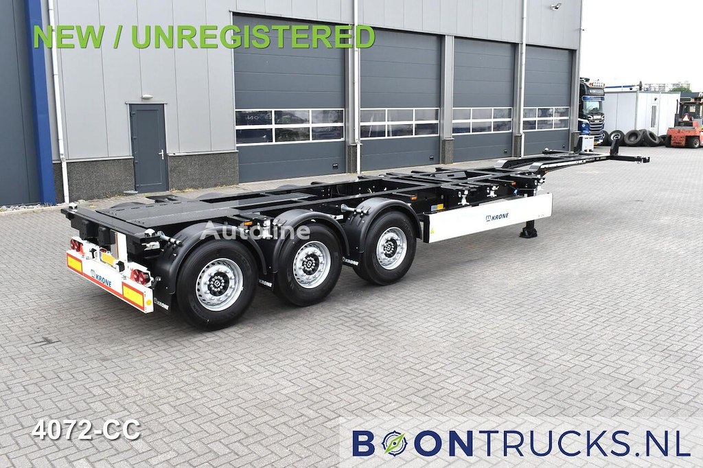 Nova Krone SD BOX LINER NEW / UNREGISTERED | 2x20-40-45ft * LIFT AXLE * DIS poluprikolica za prevoz kontejnera