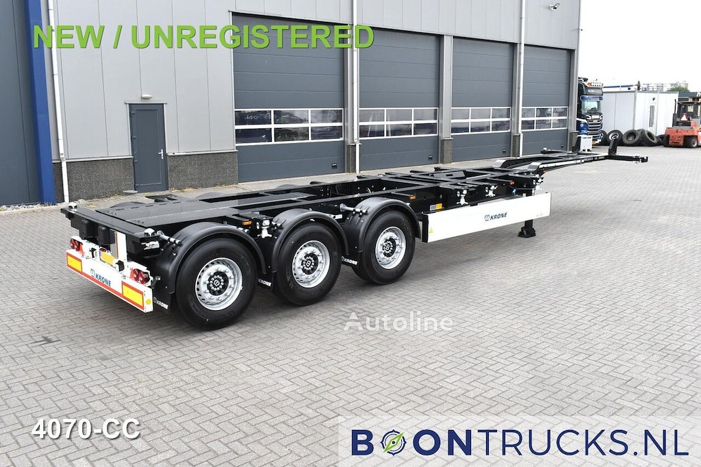 Nova Krone SD BOX LINER NEW / UNREGISTERED | 2x20-40-45ft * LIFT AXLE * DIS poluprikolica za prevoz kontejnera