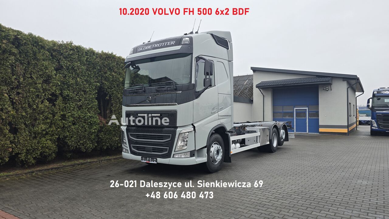 Volvo FH500 6x2 BDF vozilo za prevoz kontejnera
