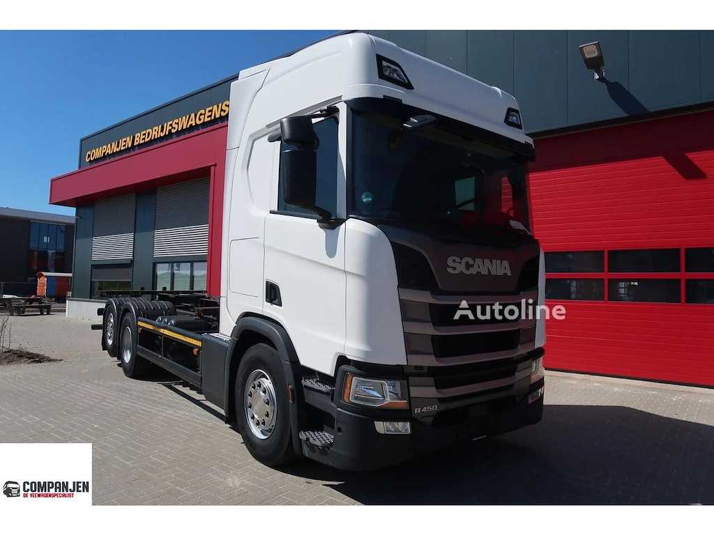 Scania R450 vozilo za prevoz kontejnera