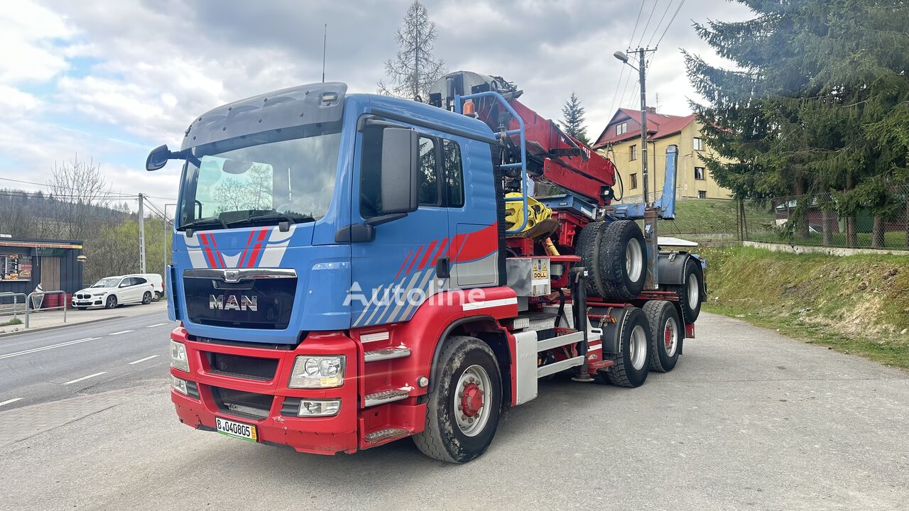 MAN 26.480 kamion za prevoz drva