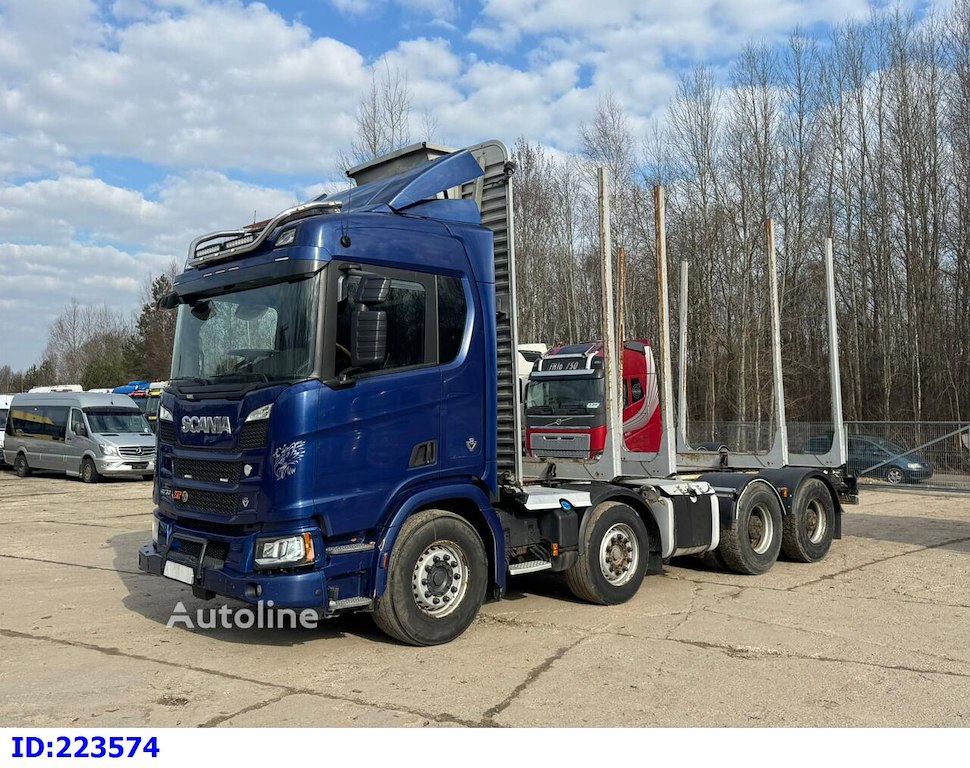Scania R730 kamion za prevoz drva