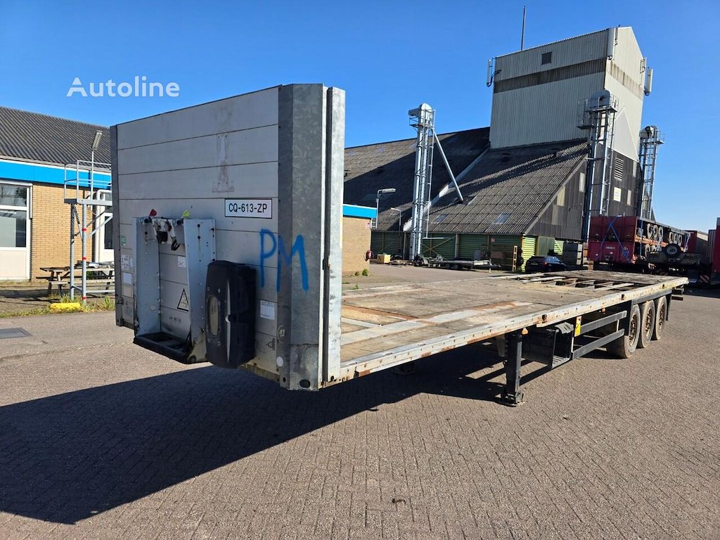 Schmitz Cargobull Disc Schmitz 3-axle flatbed trailer - Schmitz axles - Disc brake poluprikolica platforma