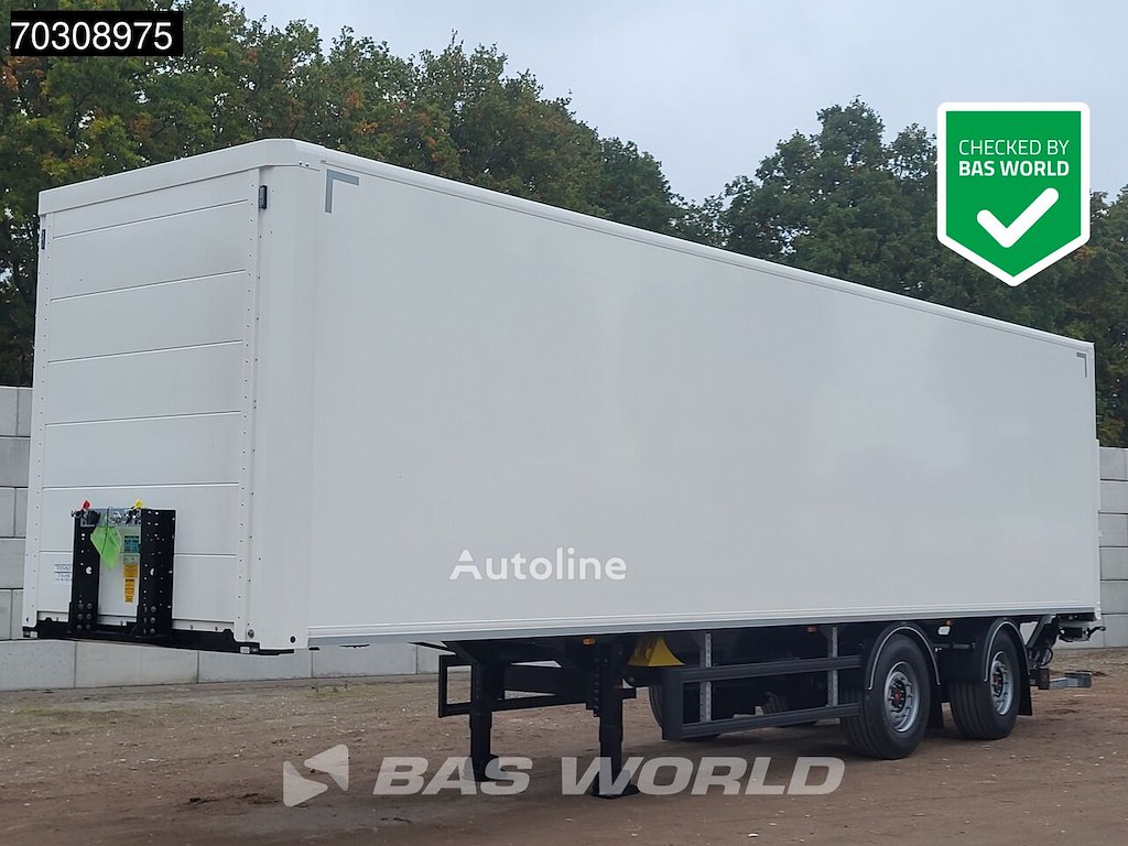 Nova System Trailers LPRS18 NEW Tailgate, Steering Axle, Hardwood, City furgon poluprikolica