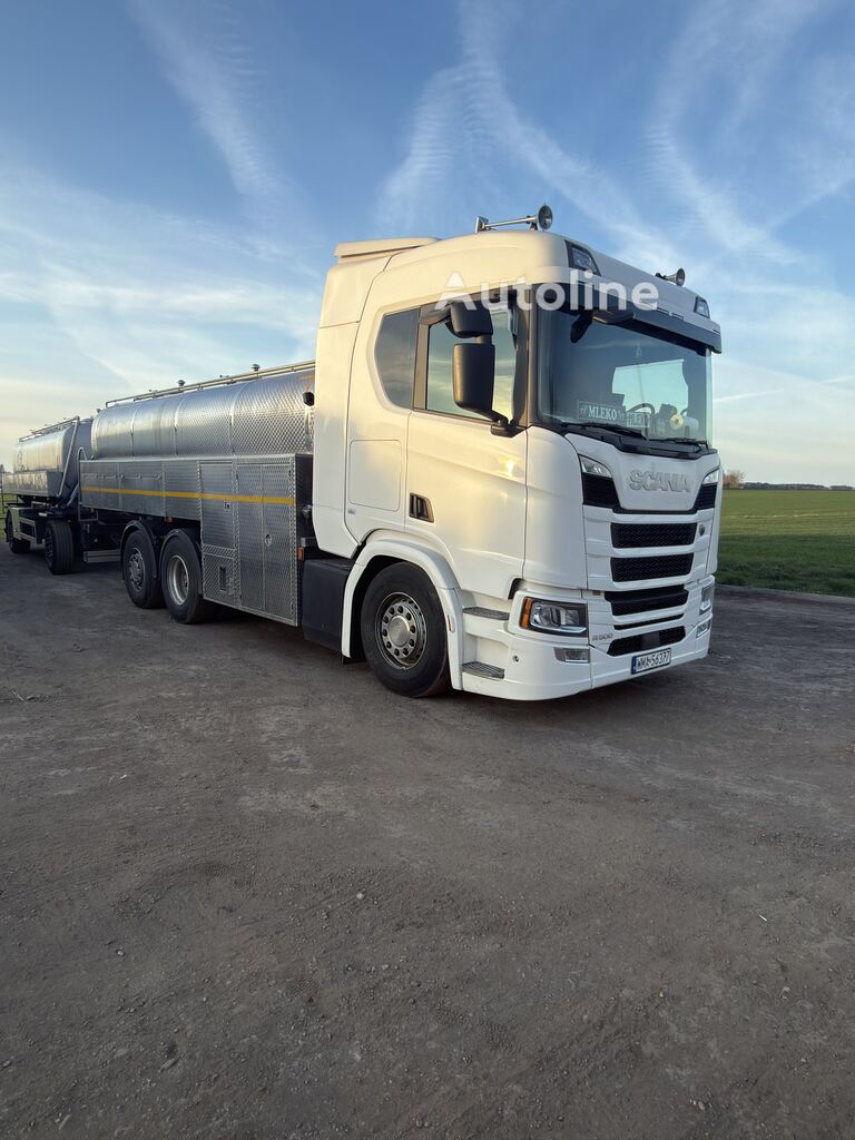Scania R500 autocisterna za mleko